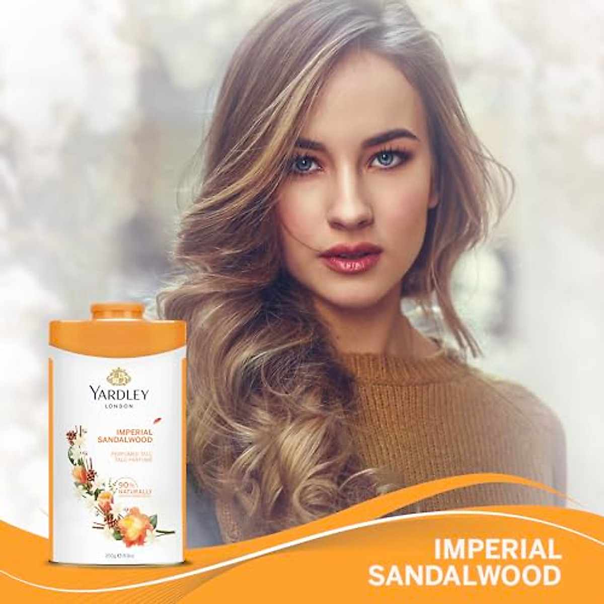 Yardley Sandalwood Perfumed Talc, 250 g