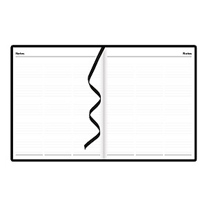 LETTS of London 10Y for Year 2022 Principal Desk Day to Page Journal, Black, Quarto Size (Y) - 10 1/4" X 8/1/4", C10YBK-22