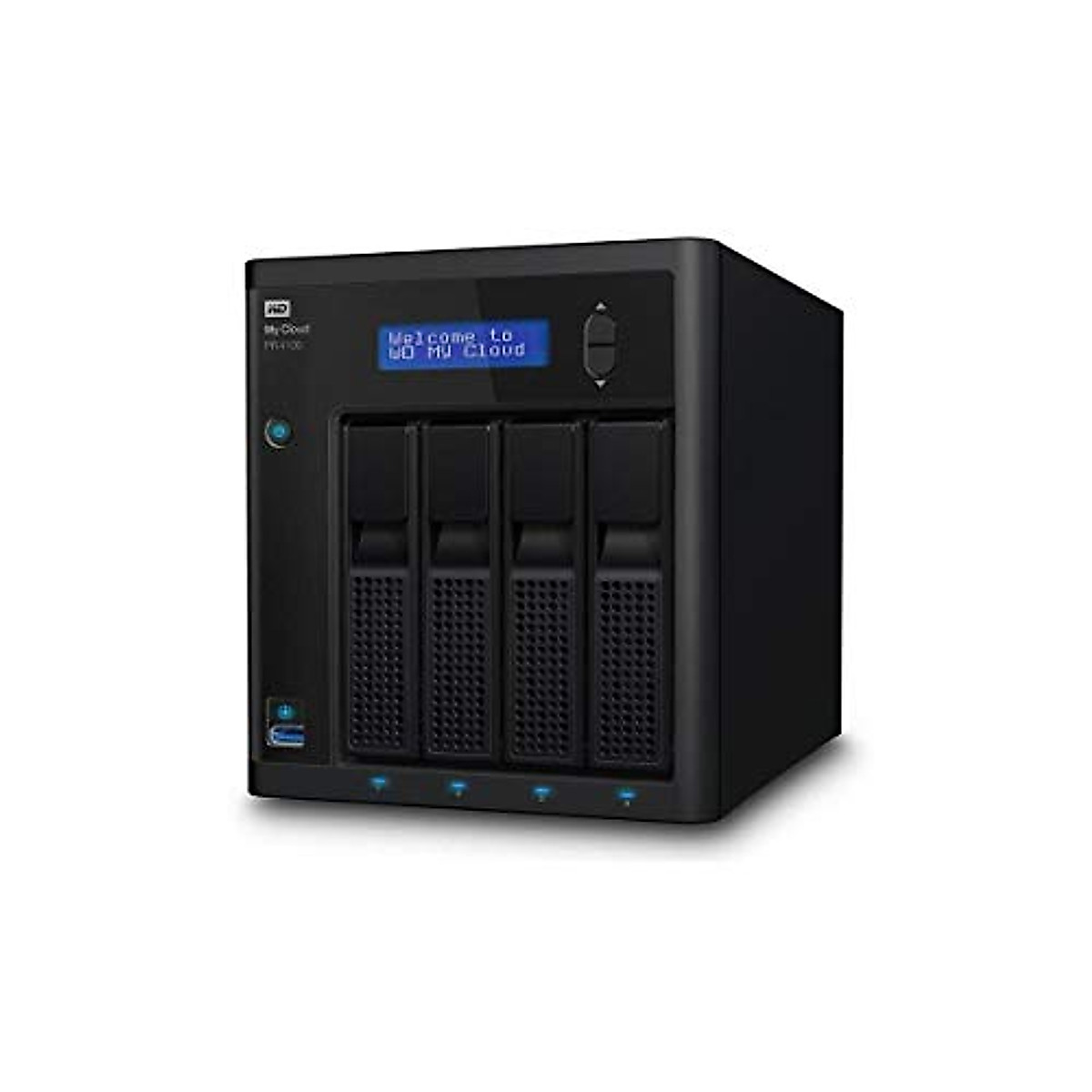WD 16TB My Cloud Pro Series PR4100 Network Attached Storage - NAS - WDBNFA0160KBK-NESN