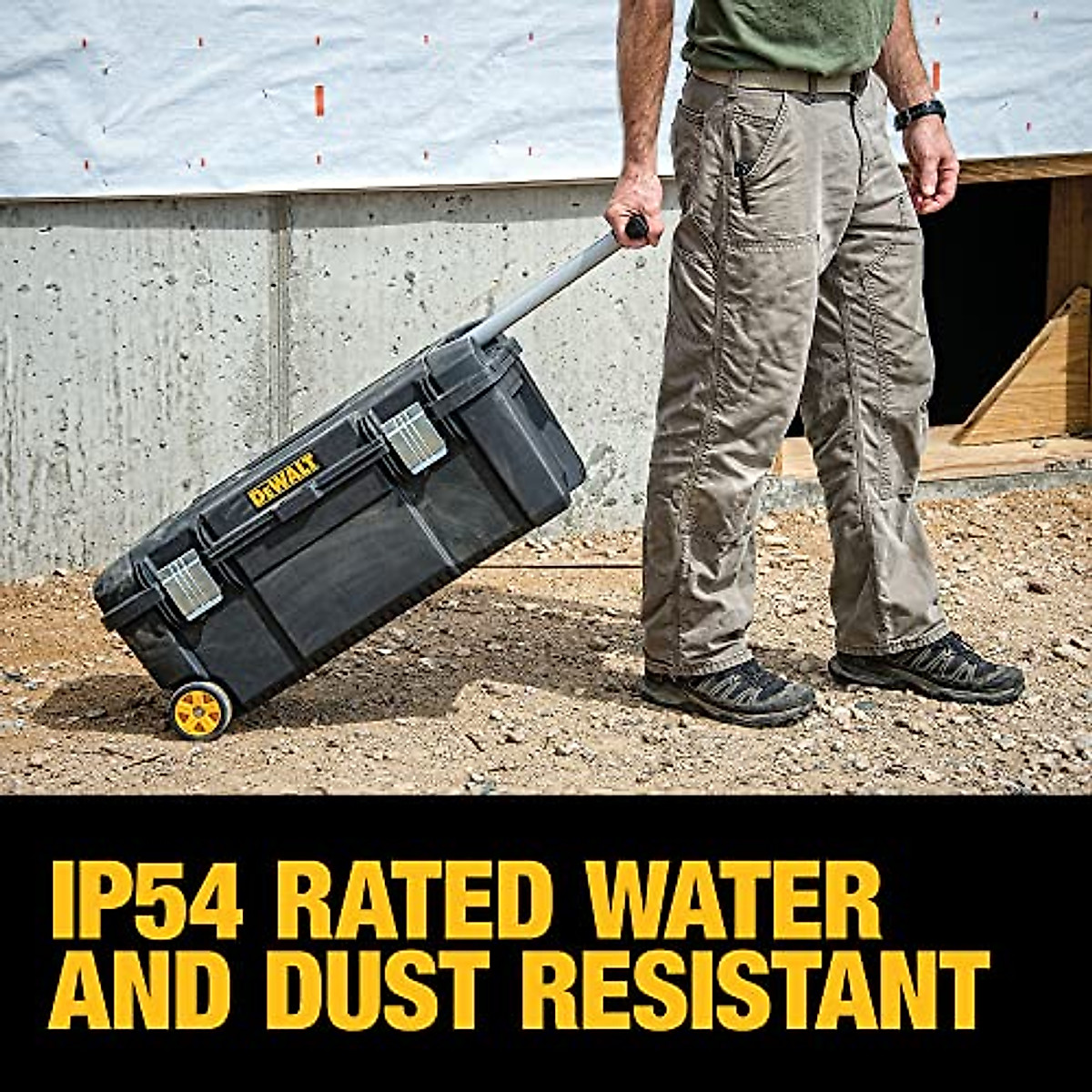 DEWALT Tool Box On Wheels, 28-Inch (DWST28100)