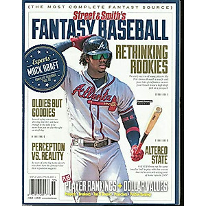 STREET & SMITH'S FANTASY BASEBALL MAGAZINE, RETHINKING ROOKIES ISSUE, 2020