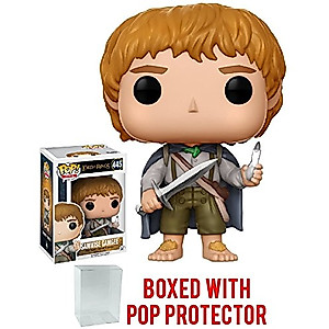 Funko POP Lord of The Rings - Samwise Gamgee Pop Vinyl Figure (Bundled with Compatible Pop Box Protector Case), Multicolored, 3.75 inches