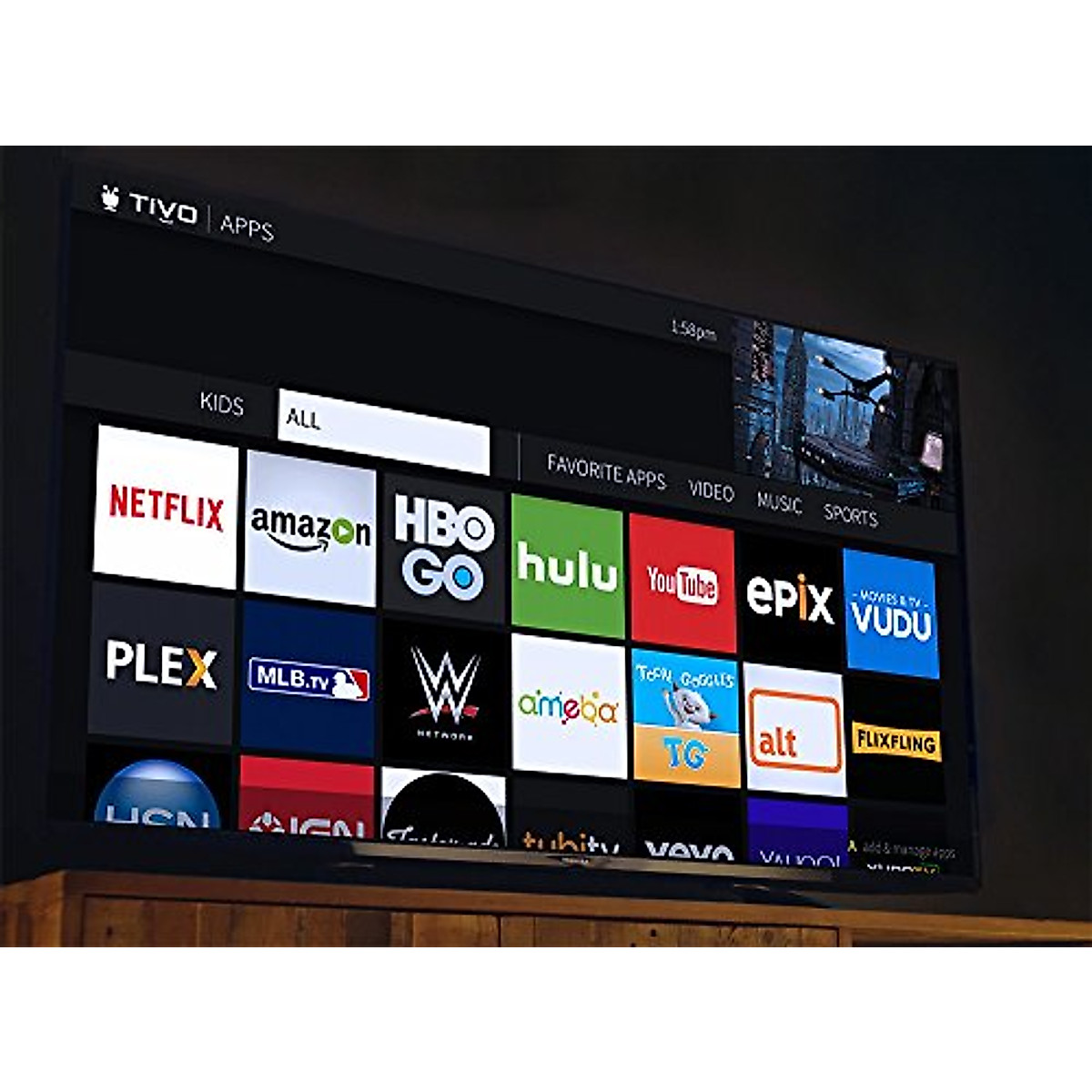 TiVo BOLT VOX 500 GB, DVR & Streaming Media Player, 4K UHD, Now with Voice Control (TCD849500V),Black