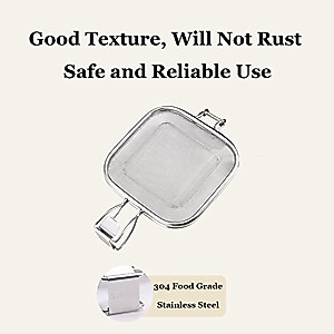 Sandwich Cage, Ovens Sandwich Clip, 304 Food Grade Stainless Steel Sandwich Racks for 2-Slice Toaster, Bread Sandwich Grill Cooling Rack Oven for Quick Sandwich Making, Oven Accessory