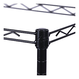 Alera FW601416BL Compact Rolling File Cart, 15 1/4w x 12 3/8d x 21h, Black