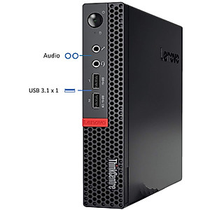 Lenovo ThinkCentre M910Q Tiny Desktop Computer, Intel Core i7-6700T Upto 3.6GHz, 8GB RAM, 1TB NVMe SSD, 4K 3-Monitor Support DisplayPort, HDMI, AC Wi-Fi, Bluetooth - Windows 10 Pro (RENEWED)