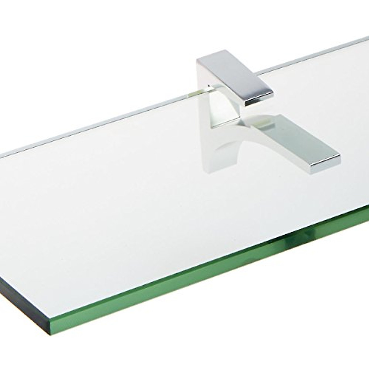 Spancraft Glass Cardinal Glass Shelf, Chrome, 6 x 36