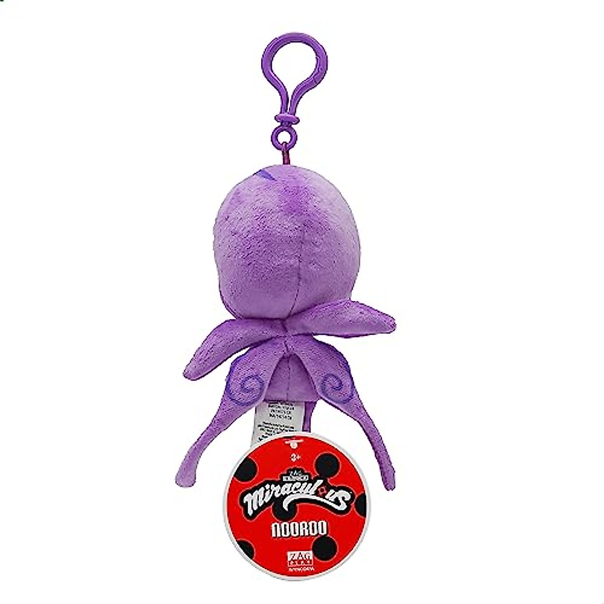 5-Inch Nooroo Butterfly Plush from Miraculous Ladybug