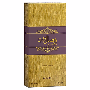 Green Velly Indian Ajmal Wisal Dhahab EDP Woody Perfume for Men, 50 ml