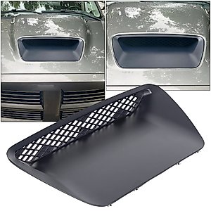 HECASA Hood Scoop Molding Bezel Insert Compatible with 2004 2005 Ram 1500 SRT 10 Replacement for YL23TZZAB, 5029770AA ABS Plastic