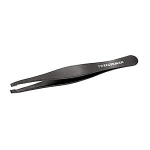 Tweezerman G.E.A.R. Flat Tip Tweezer for Women and Men