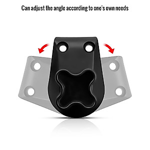 Garden Swing Plastic Fittings to Attach Canopy Frame to Swing Frame Swing Ceiling Bracket Installation, 2Pcs