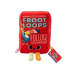 Funko POP Plush: Kelloggs- Froot Loops Cereal Box Multicolor One Size