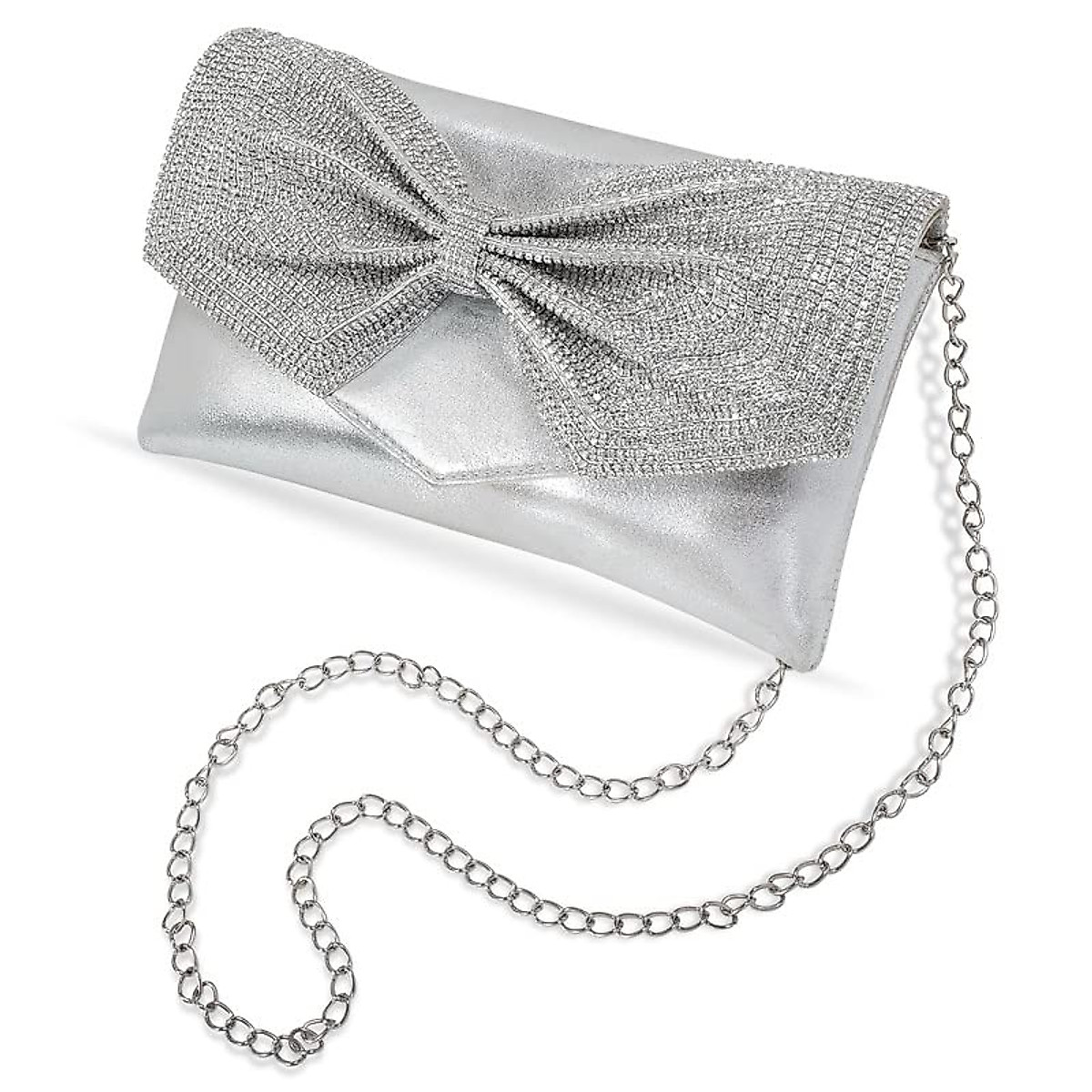 Aheli Indian Clutch Purses for Women Wedding Handmade Evening Handbags Party Bridal Clutch (C09S)