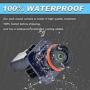 Rear View Backup Camera Compatible with Ford Taurus 2013 2014 2015 2016 2017 2018 2019 Parking Assist Camera Replace# EG1Z19G490A, DG1Z19G490A