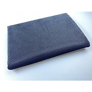 Mesh Fabric Netting Black Fabric Netting Soft Mesh Fabric for Sewing, Crafts，Shopping Bag, Backpack Pocket and Straps and Netting Clothes (Black(19×61INCH))
