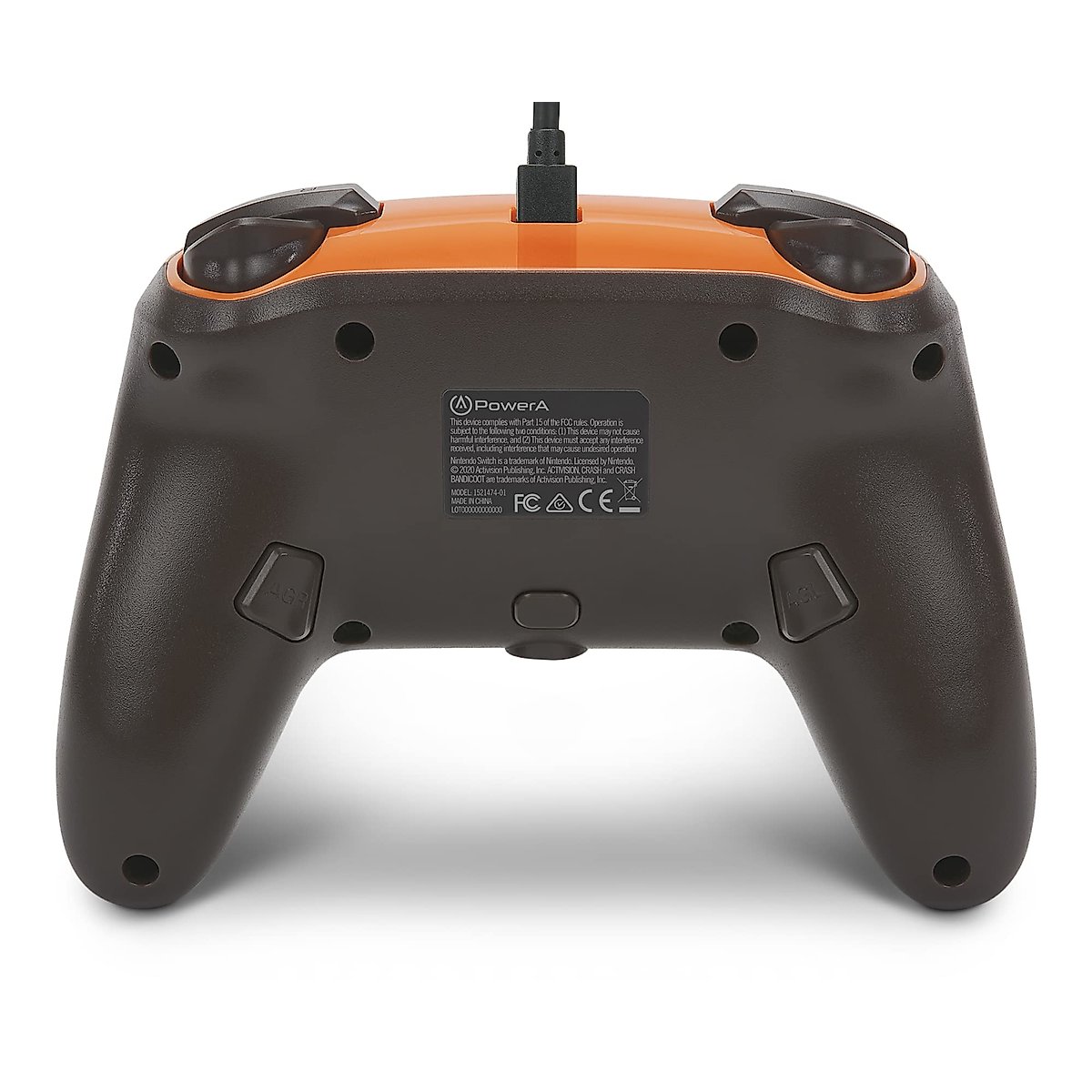 PowerA Enhanced Wired Controller for Nintendo Switch - Quantum Crash