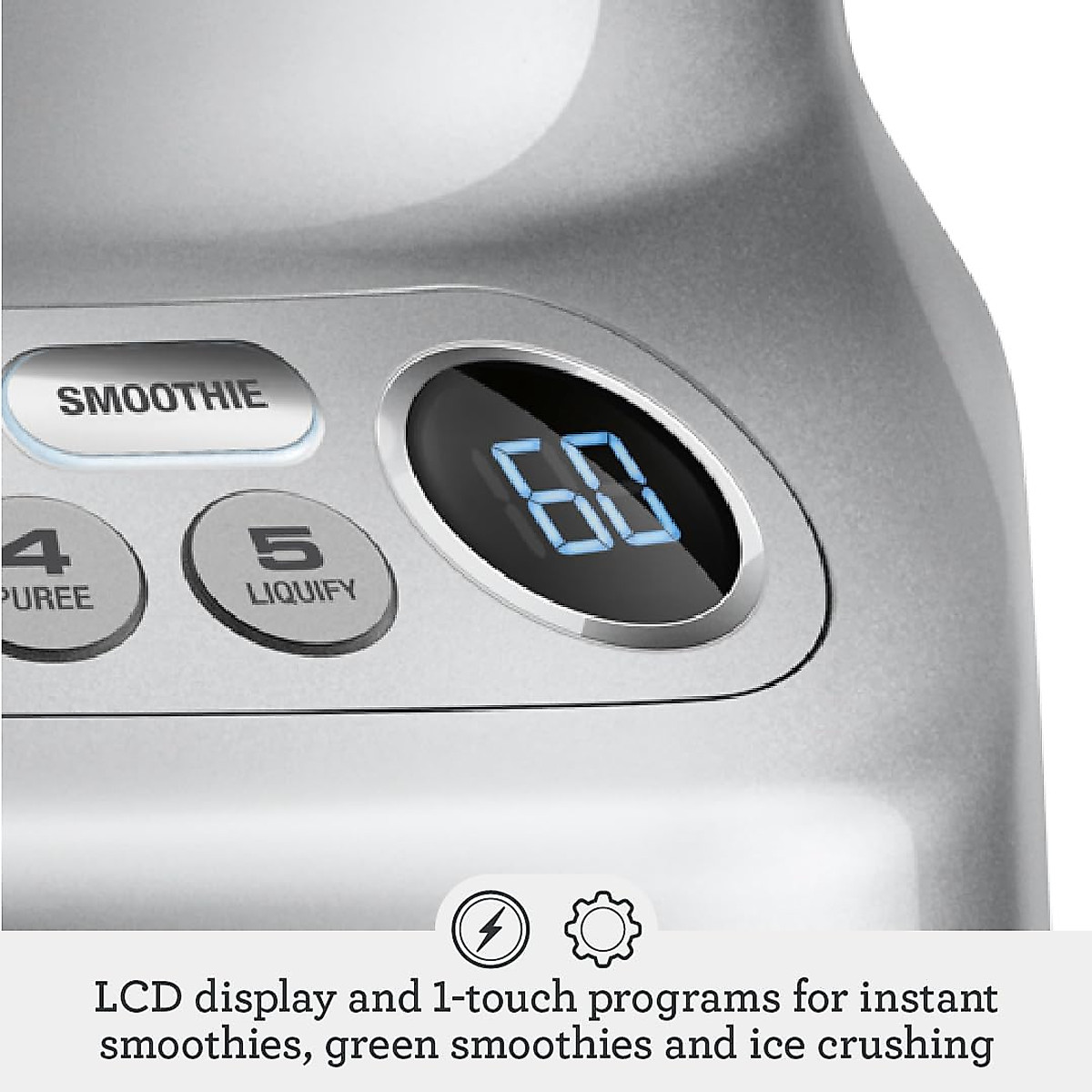 Breville RM-BBL620SIL1AUS1 Fresh and Furious Blender, Silver (Certified Remanufactured)