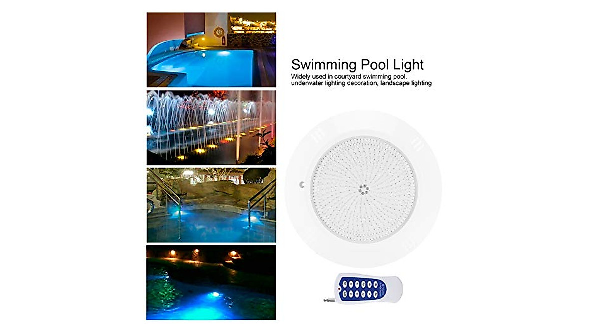Qinlorgo Underwater Light - Durable RGB LED for Pools & Gardens