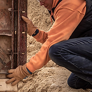 Wells Lamont womens 1085 Winter Gloves, Whiskey Tan, Small