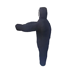 DEFY Tomie 6.1™ Brazilian Jiu Jitsu 100cm Kids Grappling Dummy Thick Grade Canvas MMA Wrestling Judo (Black)