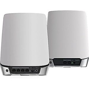 NETGEAR Orbi WiFi 6 Cable Modem Router + Satellite Extender, AX4200, Covers 5000 sq. ft., 40+ Devices