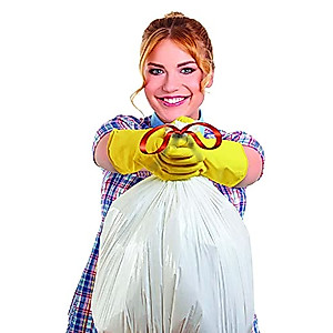 Aluf Plastics Tall Kitchen 13 Gallon Drawstring Trash Bags 0.9 MIL - (Bulk 200 Count) - 24" x 27" - Wholesale, Commercial Garbage Bags