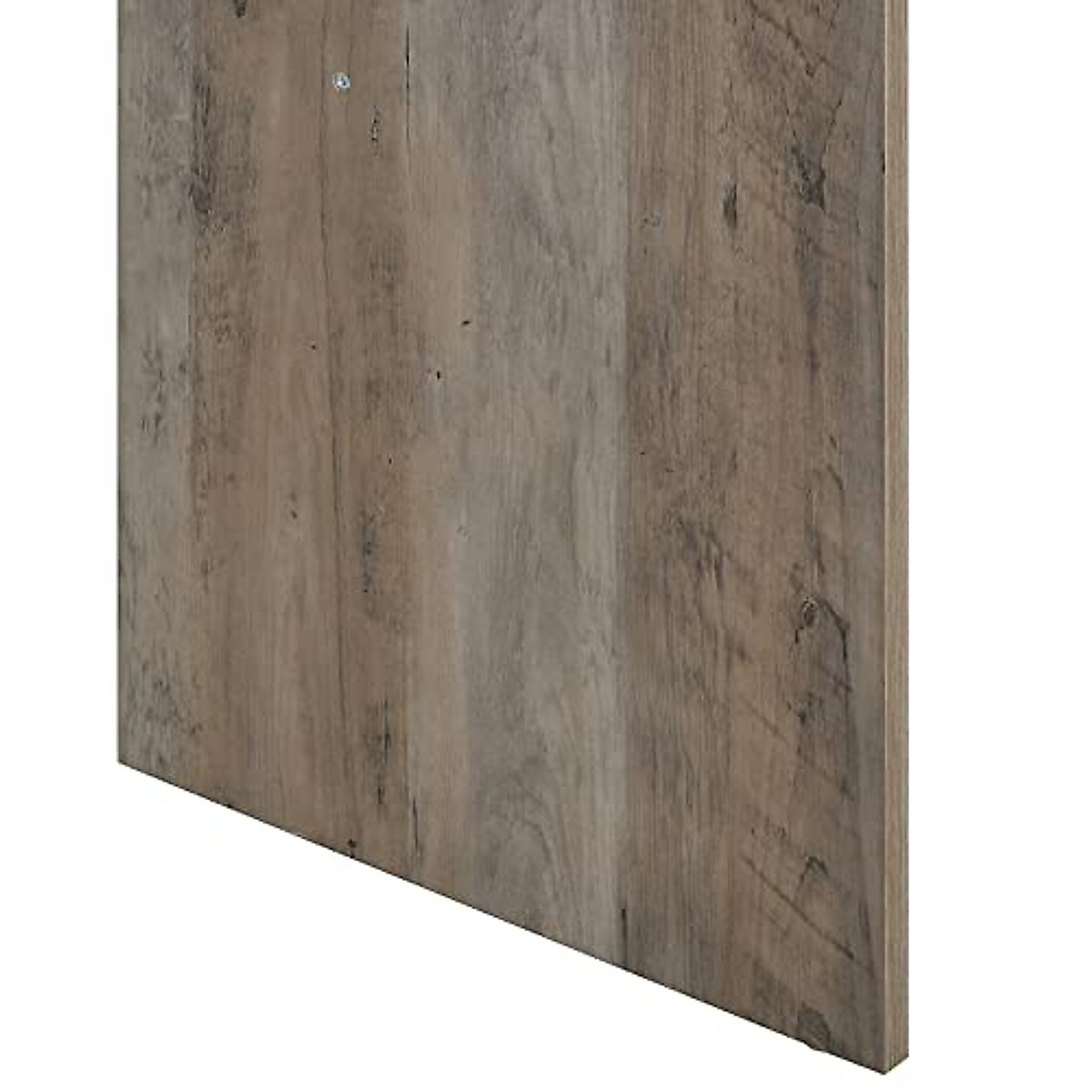 HOMCOM Nordic Style Computer Desk with Hutch and Storage Shelves PC Laptop Writing Table Home Office Workstation, Grey