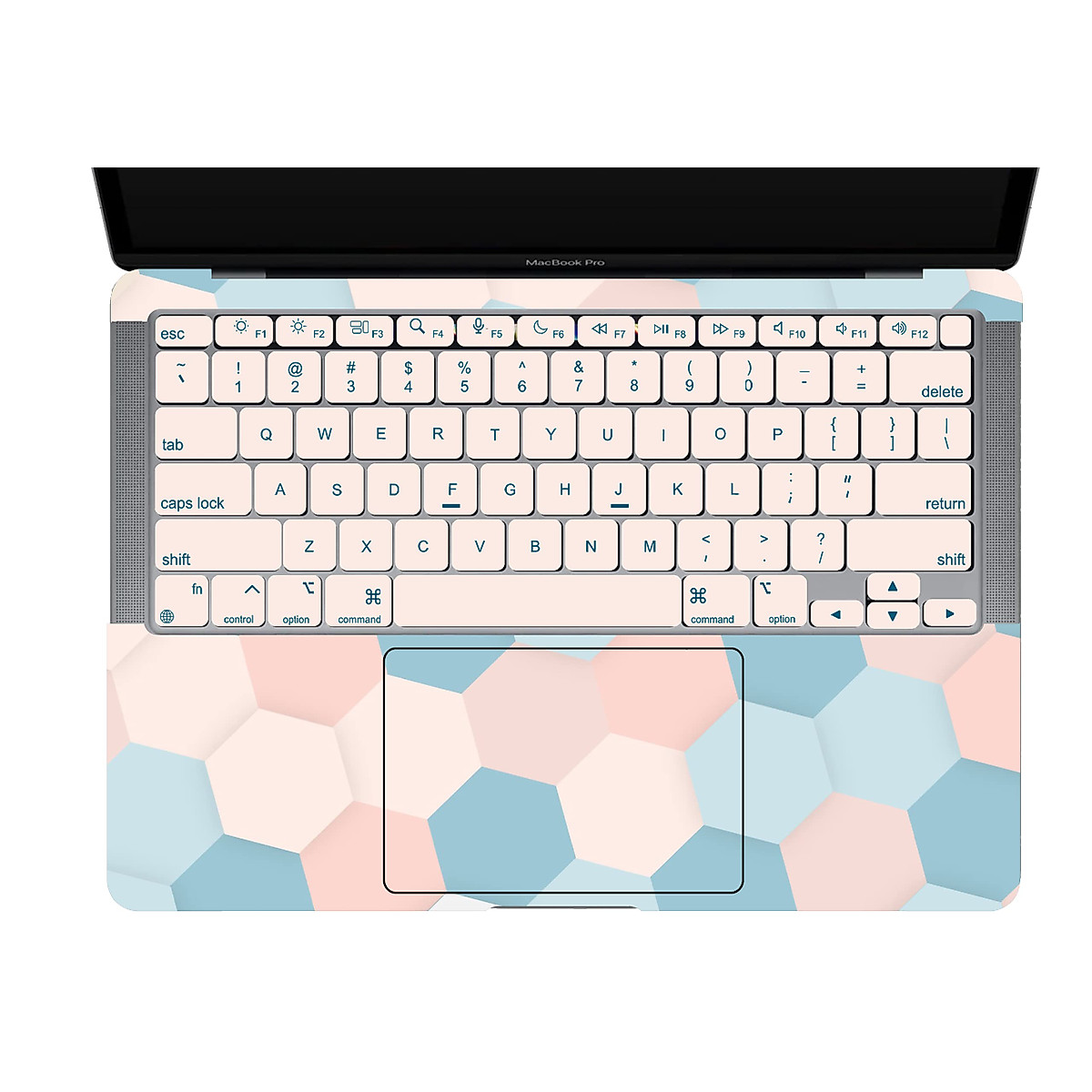 Nekoty Textured Laptop Skins for MacBooks Pro 16" 14" 13" Air 13" 2019-2022 - Honeycomb