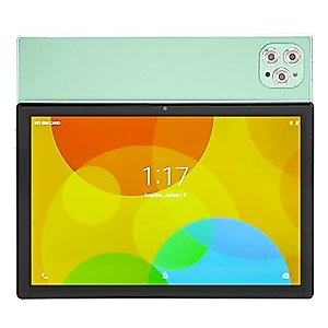 Rengu Gaming Tablet, Dual Cameras Speakers 100 to 240V 6GB RAM 128GB ROM 1600x2560 10.1in Tablet for Entertainment (US Plug)