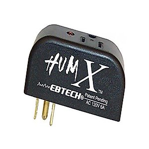 Ebtech Hum X Ground Line Voltage Filter,Black
