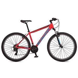 Schwinn Mesa 3 Adult Mountain Bike, 21 speeds, 27.5-inch Wheels, Large Aluminum Frame, Red