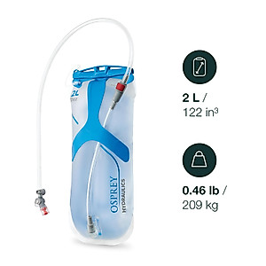 Osprey Hydraulics 2L Backpack Water Reservoir with Bite Valve