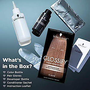 Schwarzkopf Glossify Customizable Color Gloss, Clear