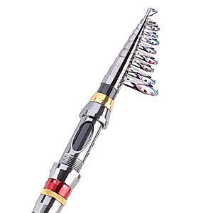Compass Telescopic Fishing Rods and Combo, Fishing Rod, Carbon Fishing Rod Fishing Accessory Telescopic for Seawater for Freshwater