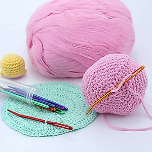 Yarn Needle with Big Eye Bent in Box for Tapestry,Sewing Wool ,Weaving,Darning