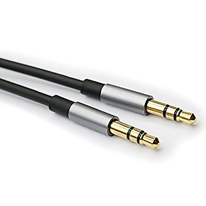 NEW NEOMUSICIA Replacement Cable Compatible with Sony MDR-XB950BT, MDR-10R, MDR-10RC, MDR-10RBT, MDR-NC50, MDR-NC200D Headphones Black 4.5ft/150cm