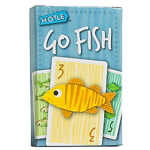 Hoyle 6 in 1 Kids Playing Cards Multi Game Pack, 6 Fun Games in 1 (Ages 3+)