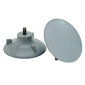 Graham-Field 9295A Lumex Suction Cups, Nonskid Strong Shower Rubber Feet for Transfer Bench Bath Stool, 1 Pair