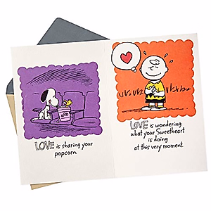 Hallmark Anniversary Card (Peanuts Vignette) (0399RZB1111)