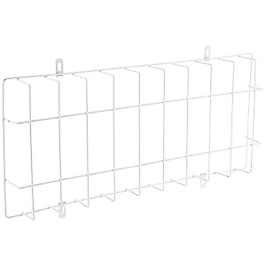 Uonlytech Emergency Light Protection Cover Wall Mount Air Conditioner Light Protective Cover Steel Wire Guard Exit Sign Protector Signal Light Wire Guard Emergency Signal Light Wire Guard