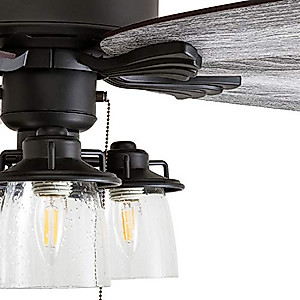 Prominence Home 51154-01 Enna Ceiling Fan, 52, Bronze