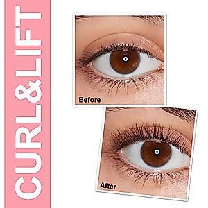 gootrades Eyelashes Curler with Built-in Comb, Separated Eyelashes Curler Crimp-Free Lashes with 2 Refill Pads, Get a Lash Lift in Seconds, Durable Carbon Steel Body with Comfort Grip