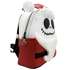 Loungefly x Disney Nightmare Before Christmas Santa Jack Cosplay Mini Backpack