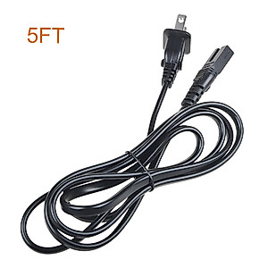 ABLEGRID 5ft AC in Power Cord Outlet Socket Cable Plug Lead fits for Bose Wave SoundTouch Music System IV Remote, CD Player and Radio