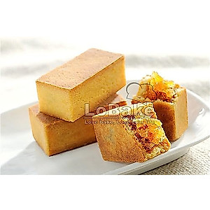 2.1cm Height Lengthened Rectangle Aluminium Pineapple Cake Mold Stainless Steel Press Stamp Fondant Cookie Biscuit Molds DIY