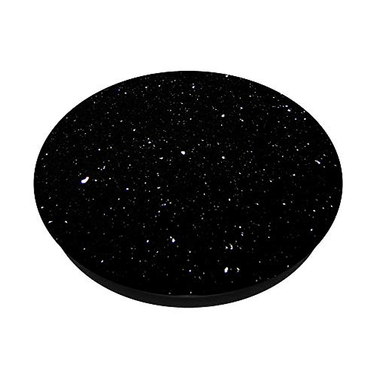 Black Polka Dots Psychedelic Circle Watercolor Paint Artist PopSockets Swappable PopGrip