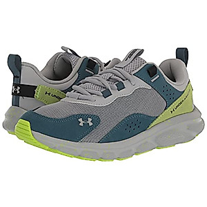 Under Armour Men's Charged Verssert Speckle, (103) Mod Gray/Lime Surge/Black, 9, US