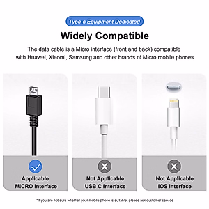 Ancable 10-Feet Micro USB Power Cable Cord for Roku Express, Roku Streaming Stick, Roku Premier, Replacement USB Power Cable Cord for Fire TV Stick, Not Compatible with Roku Streaming Stick+ and Ultra