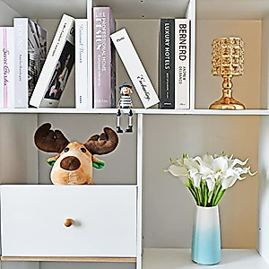 Mandy's 20pcs White Flowers Artificial Calla Lily Silk Flowers 13.4" for Easter Day Home Kitchen & Wedding